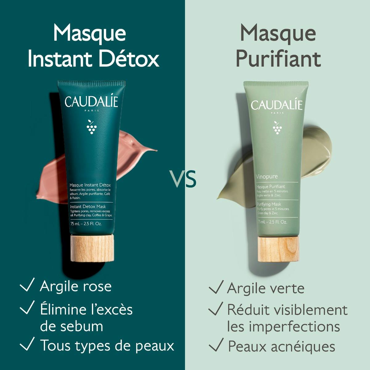 Masque Instant Détox | CAUDALIE®